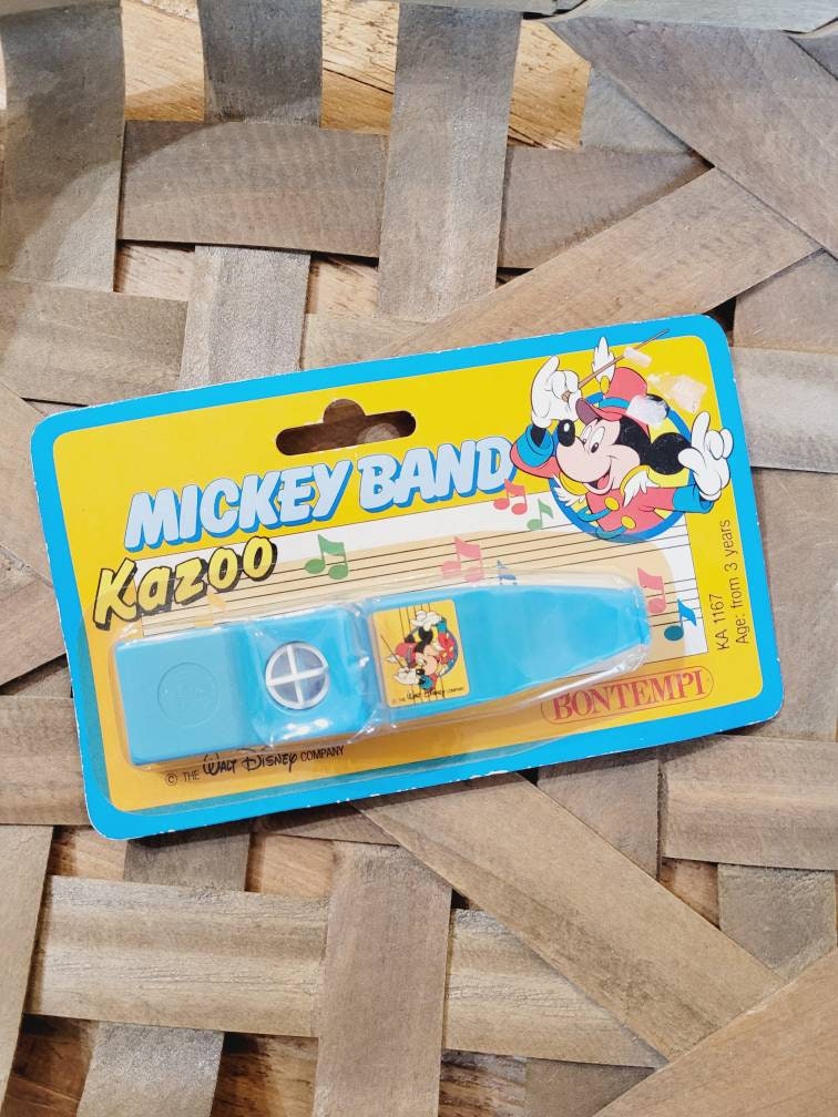 Vintage Mickey Mouse Kazoo New Old Stock Vintage Disney Toy - Etsy