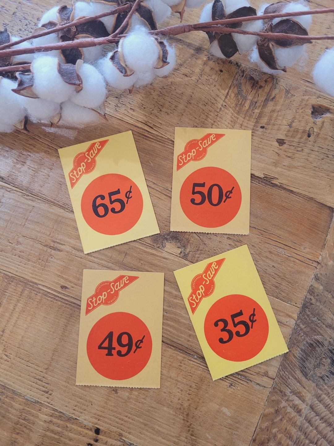 Vintage Price Tags, Vintage Store Cards, Advertising Signs, Vintage ...