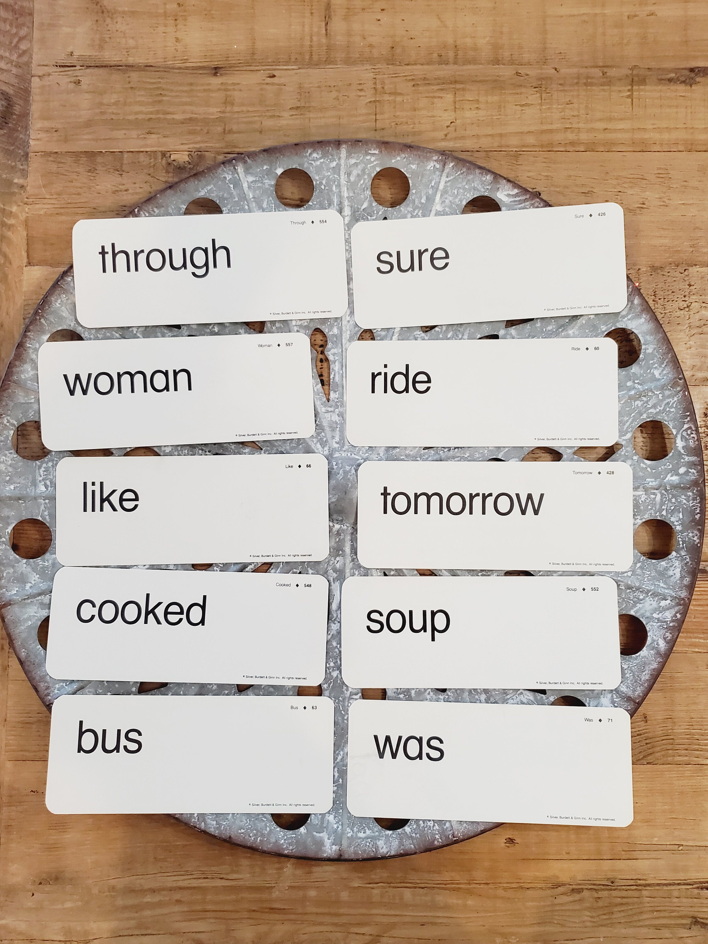 Set 10 Vintage Word Flash Card, Antique Flashcards, Vintage Ephemera ...