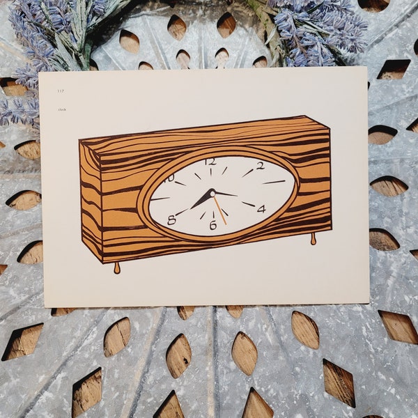 Altered Art Clock - Etsy