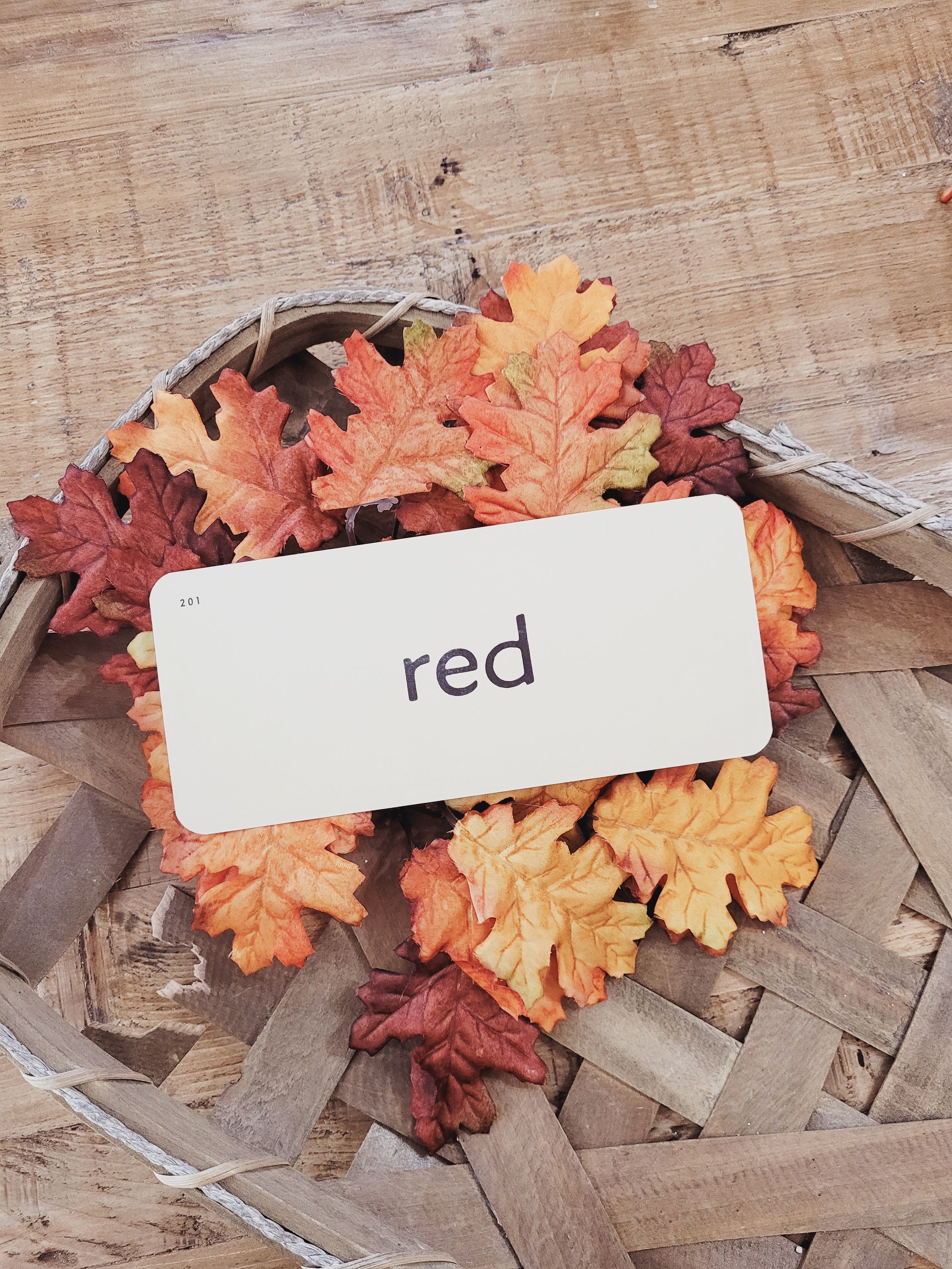 Vintage Red Flash Card Word Phonics Card Vintage Christmas - Etsy