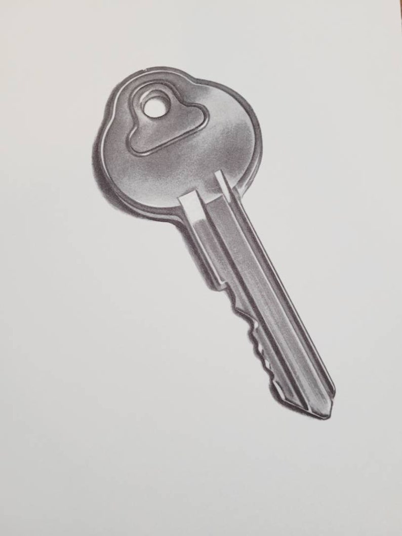 Vintage Key Flash Card, Antique Flashcards, Antique Keys, Ephemera ...