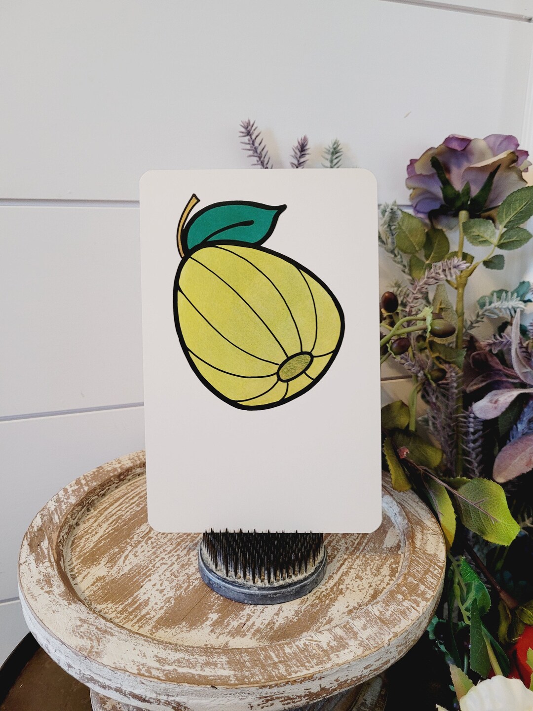 Vintage Fig Fruit Flash Card, Antique Flashcards, Vintage Ephemera ...