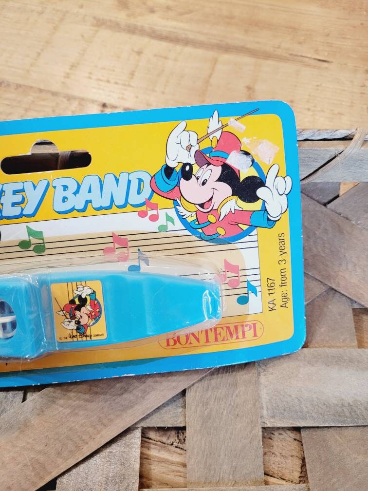 Vintage Mickey Mouse Kazoo New Old Stock Vintage Disney Toy - Etsy