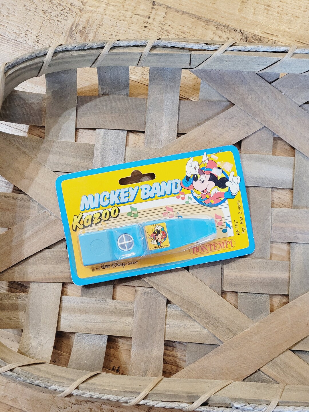 Vintage Mickey Mouse Kazoo, New Old Stock, Vintage Disney, Toy Horn ...