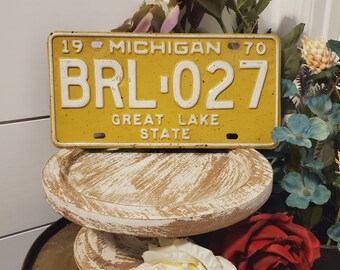 70s License Plate | Etsy