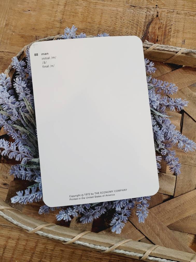 Vintage Man Father Flash Card, Father's Day Gift, Antique Flashcards ...