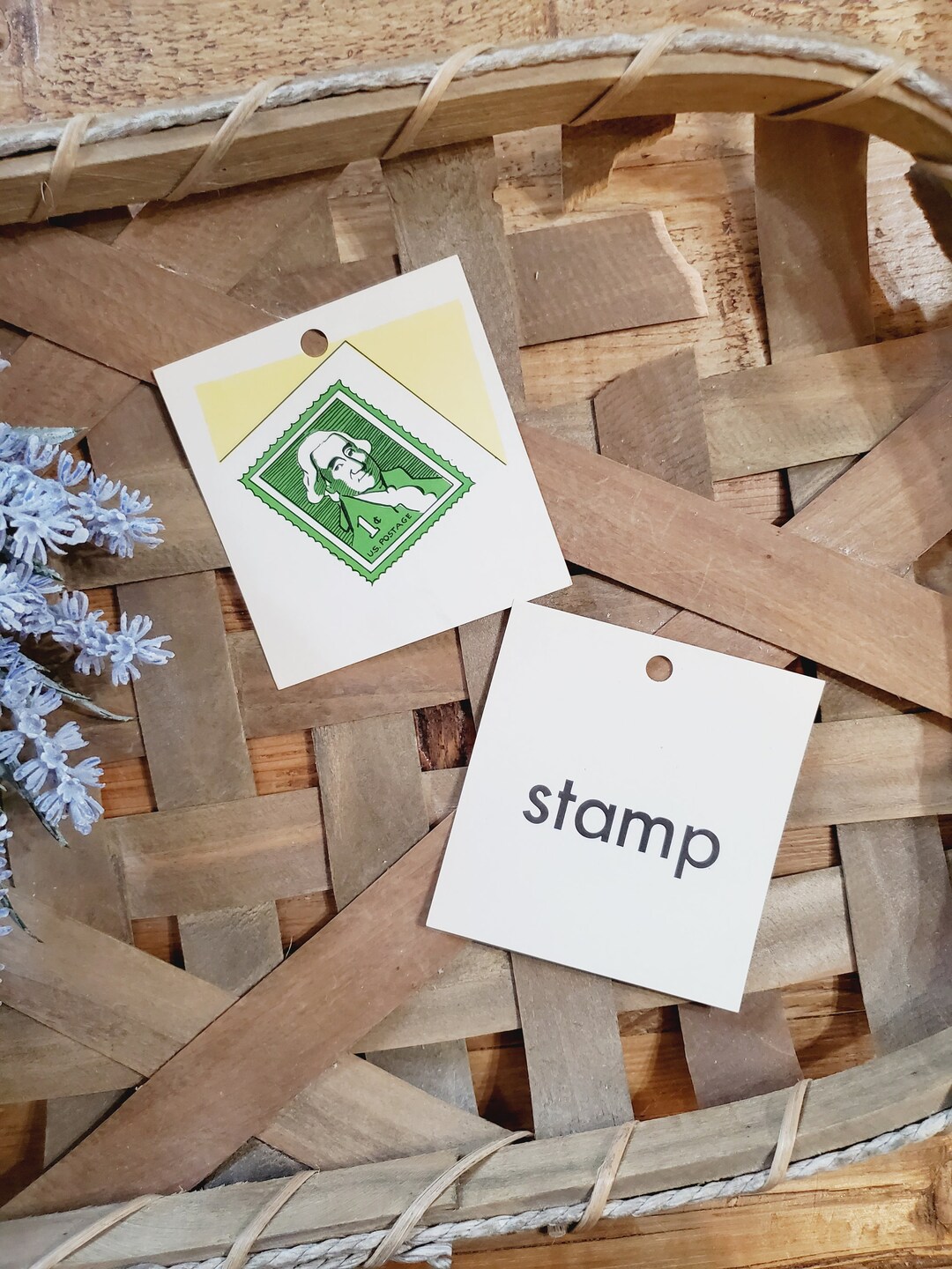Vintage Stamp Flash Cards, Patriotic Decor, Antique Flashcards, Vintage ...