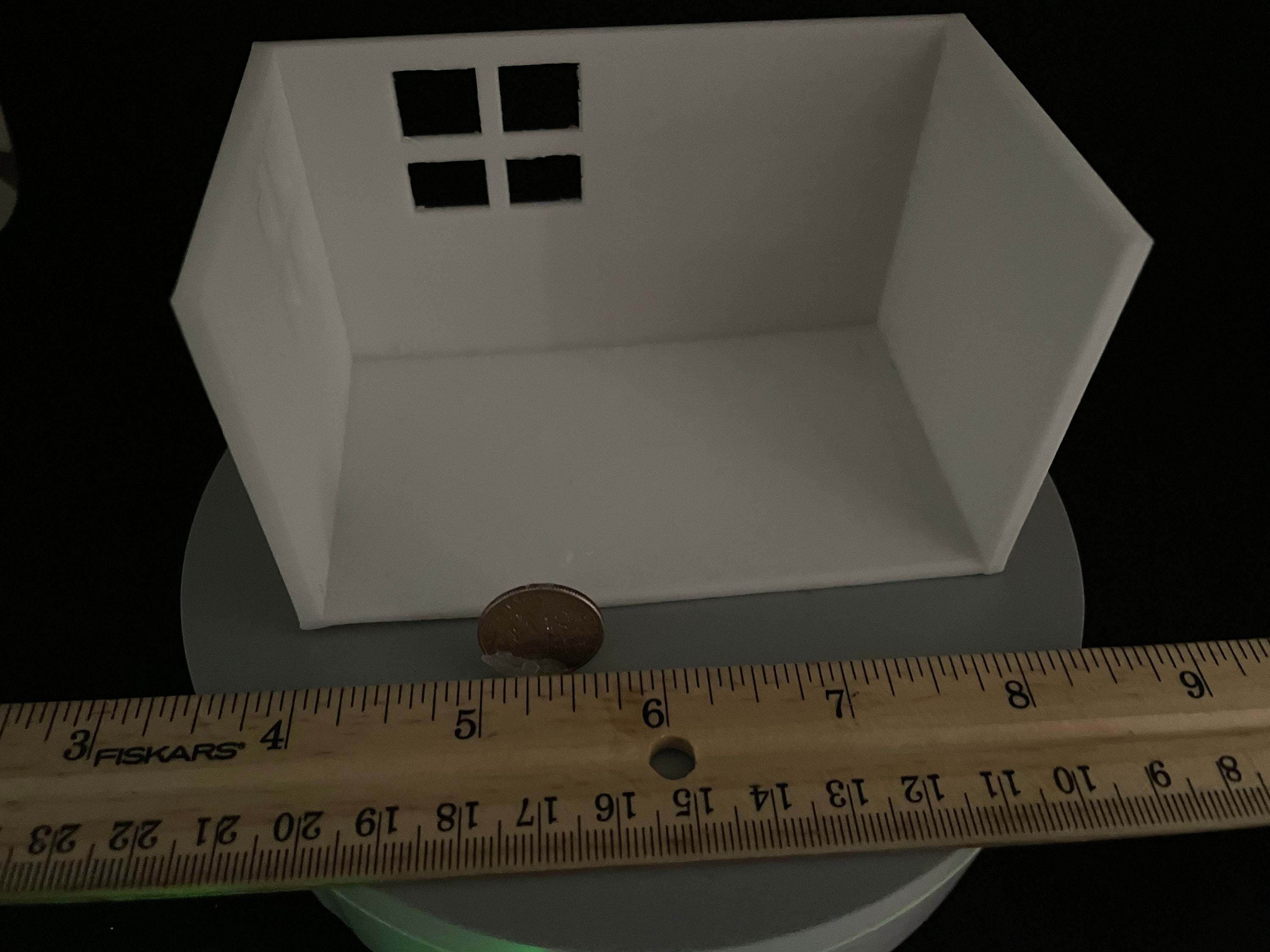 Quarter Scale Room Box Kit, 3D Printed 1/48th Scale, Dollhouse Room Box ...