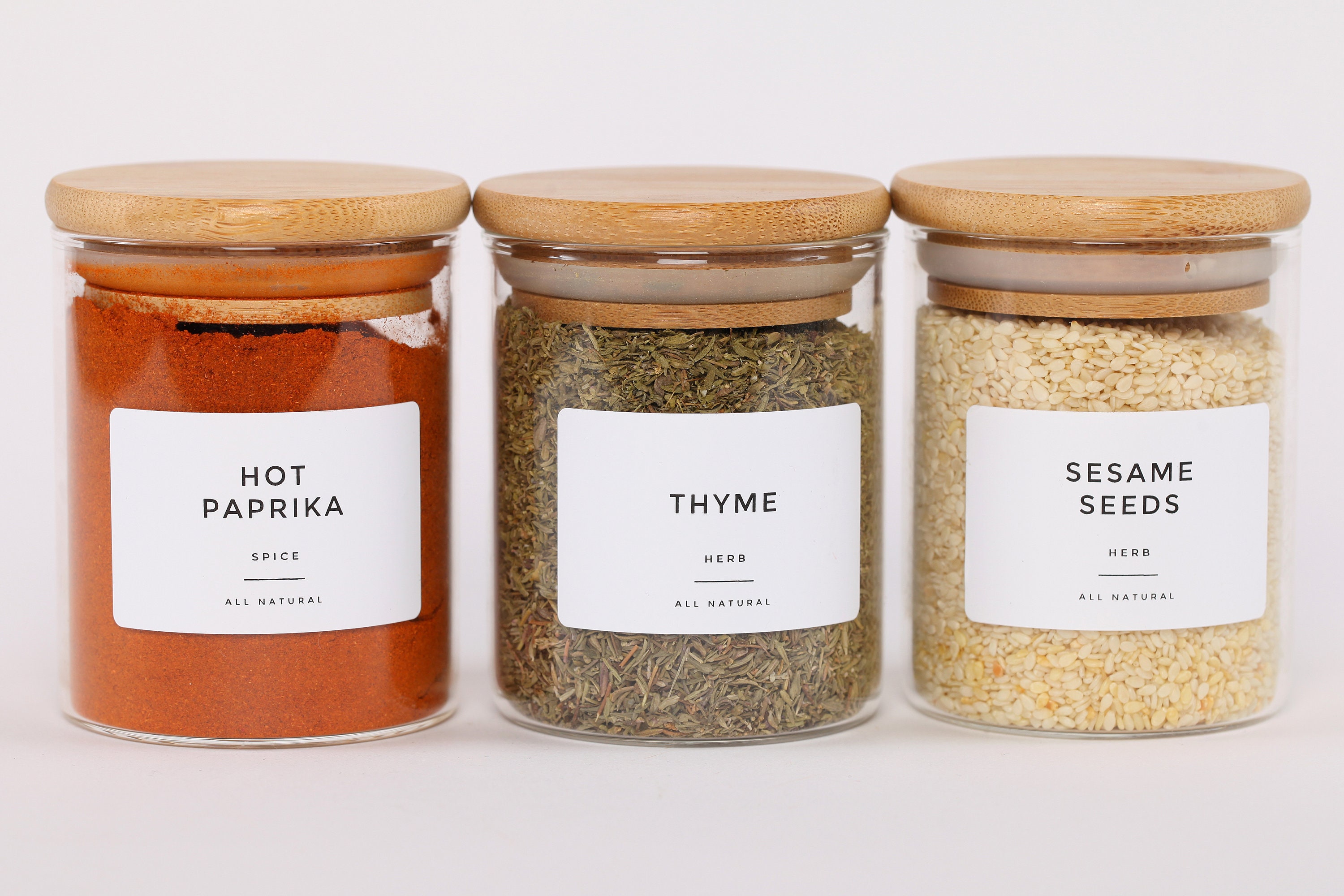 Custom-made Personalisation Available Herb and Spice | Etsy UK