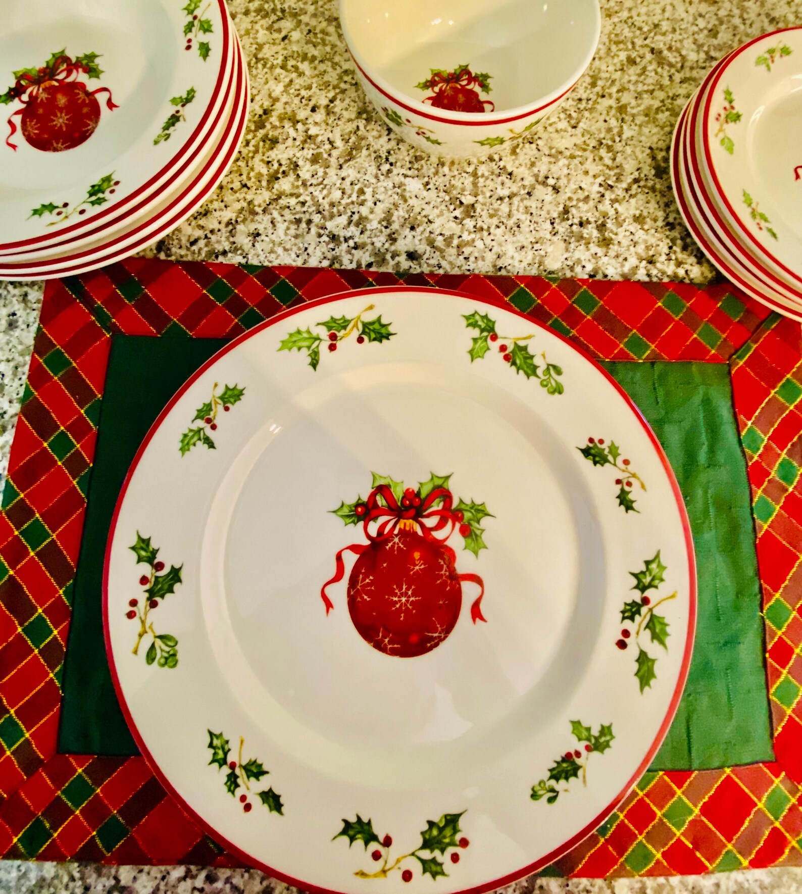Christopher Radko HOLIDAY CELEBRATIONS Christmas Dinnerware - Etsy