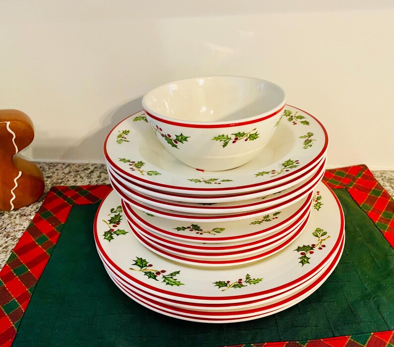 Christopher Radko HOLIDAY CELEBRATIONS Christmas Dinnerware - Etsy