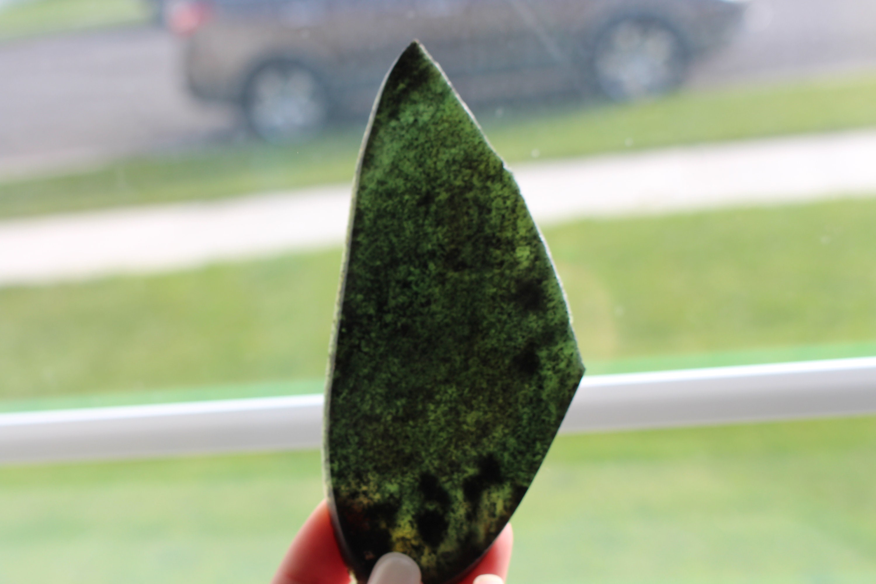 Idaho River Jade Nephrite Jade Slab Semipolished 5x2 Inches - Etsy