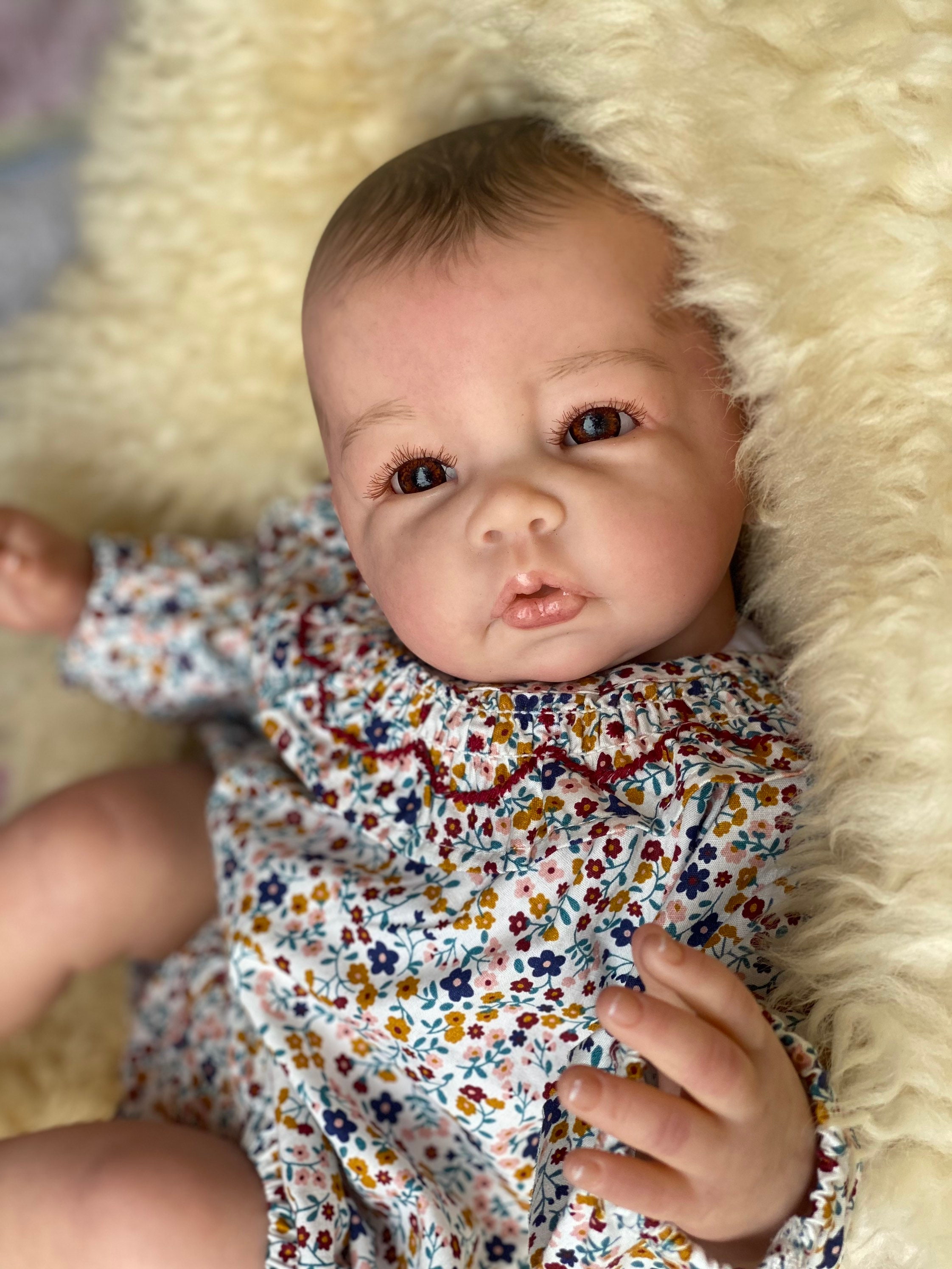 Reborn Baby Girl Luca by Vahni Gowing CUSTOM MADE | Etsy