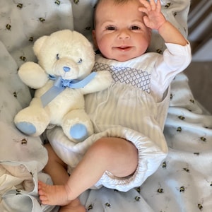 Reborn Baby Boy Sebastian by Vahni Gowing. Custom Order - Etsy