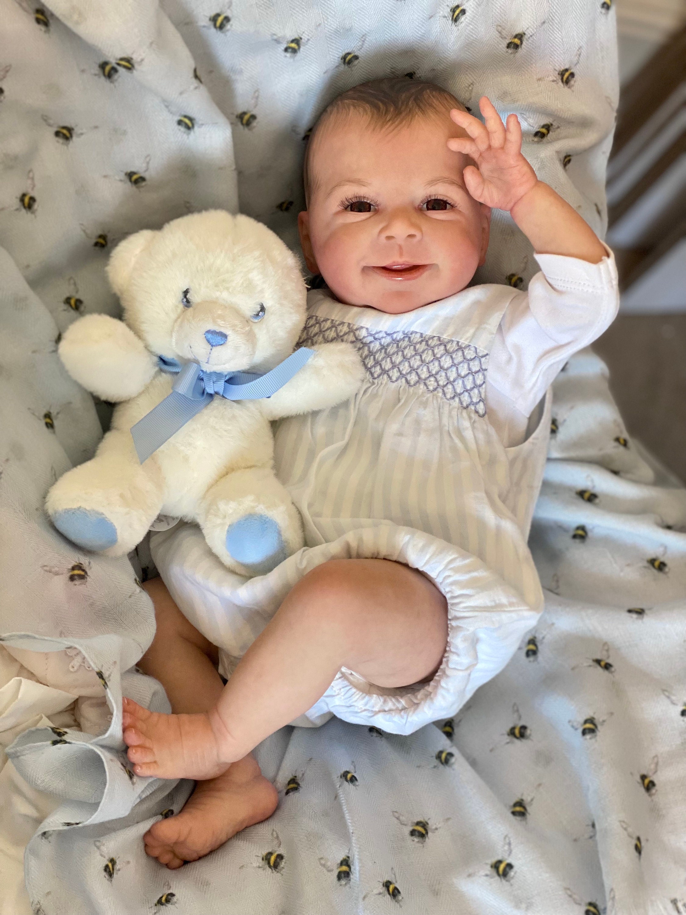 Reborn Baby Boy Sebastian by Vahni Gowing. Custom Order - Etsy