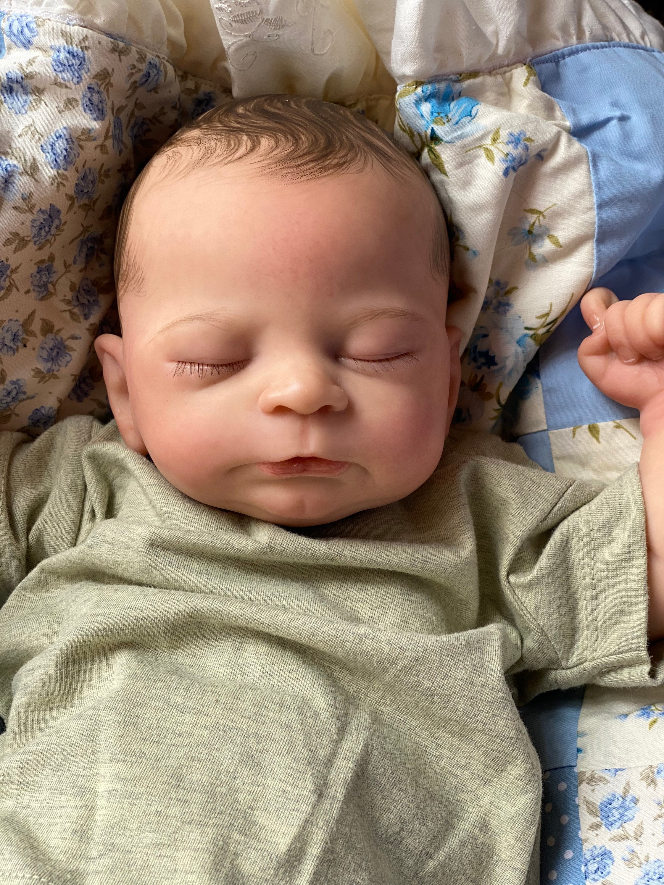 Reborn baby boy Timothy by Vahni Gowing 7lb | Etsy