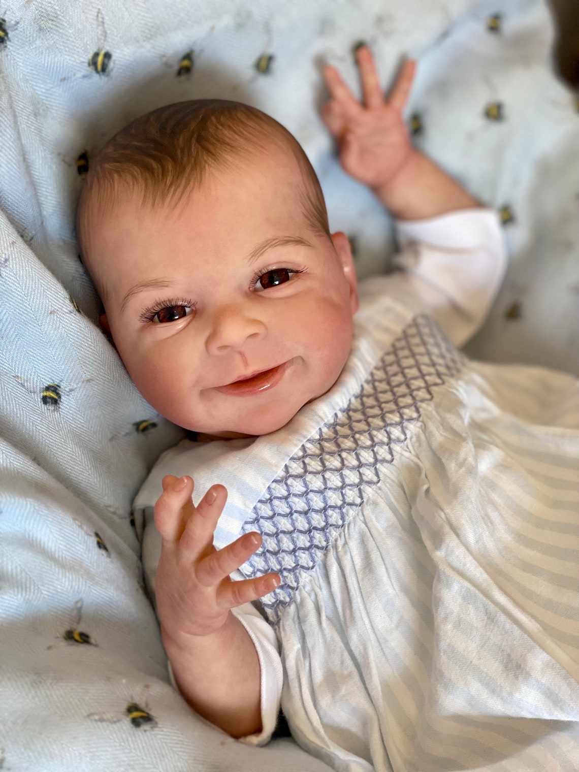 Reborn Baby Boy Sebastian by Vahni Gowing. Custom Order - Etsy