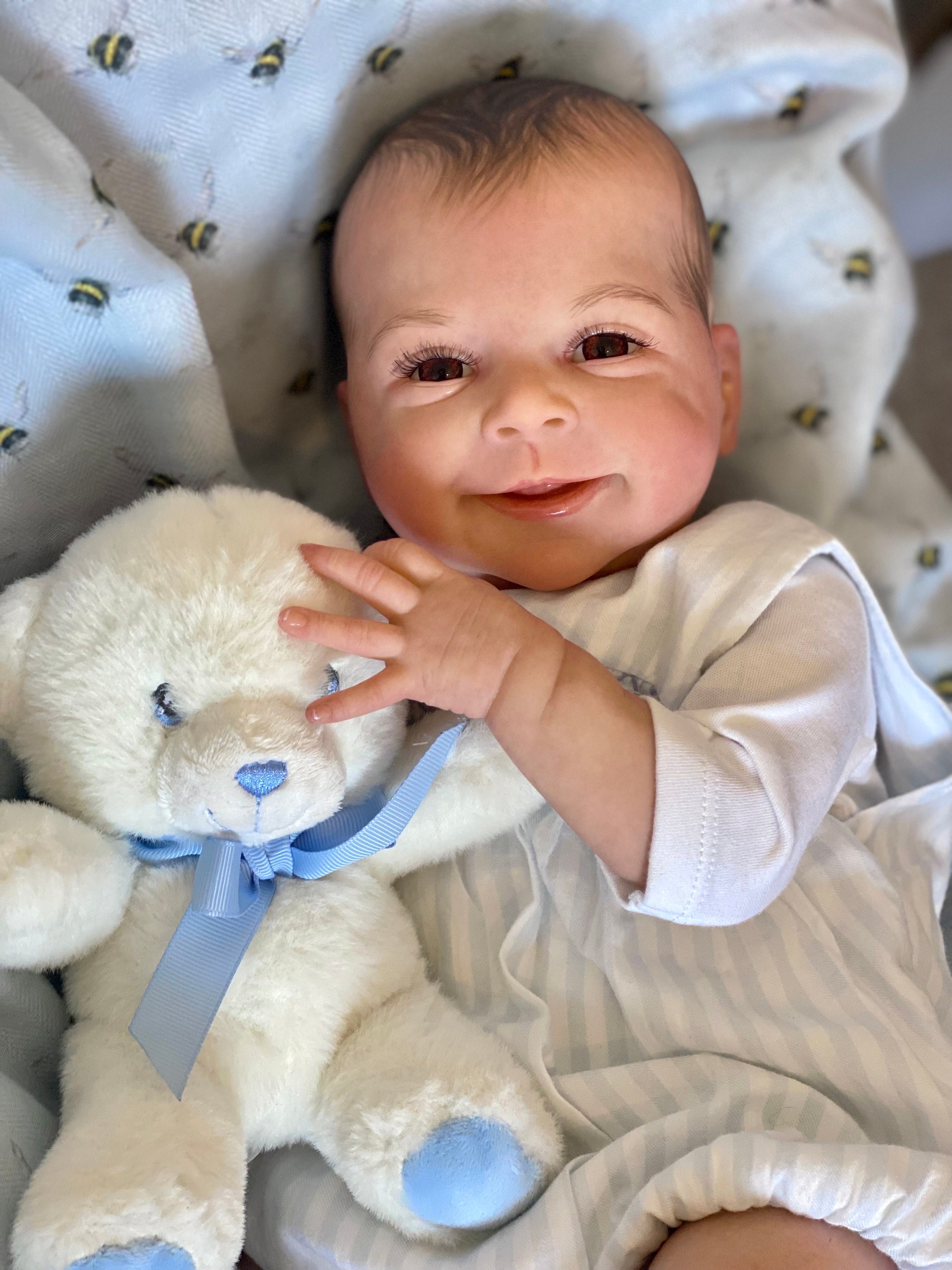 Reborn Baby Boy Sebastian by Vahni Gowing. Custom Order - Etsy