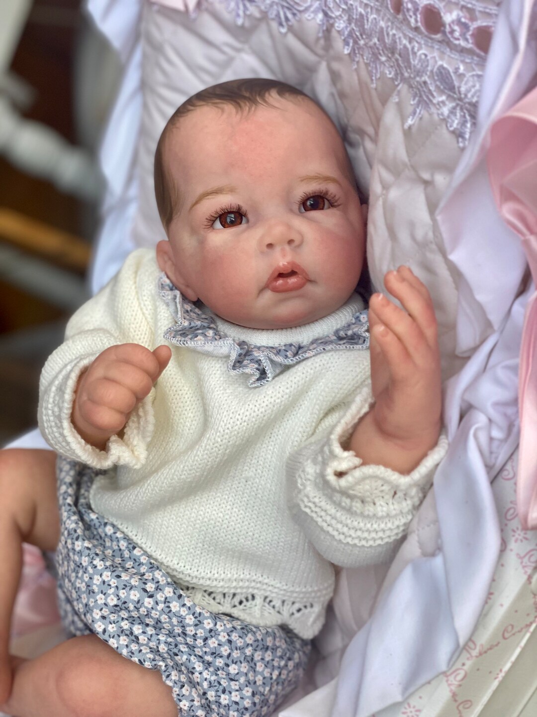 Reborn Baby Girl Luca by Vahni Gowing Custom Order - Etsy