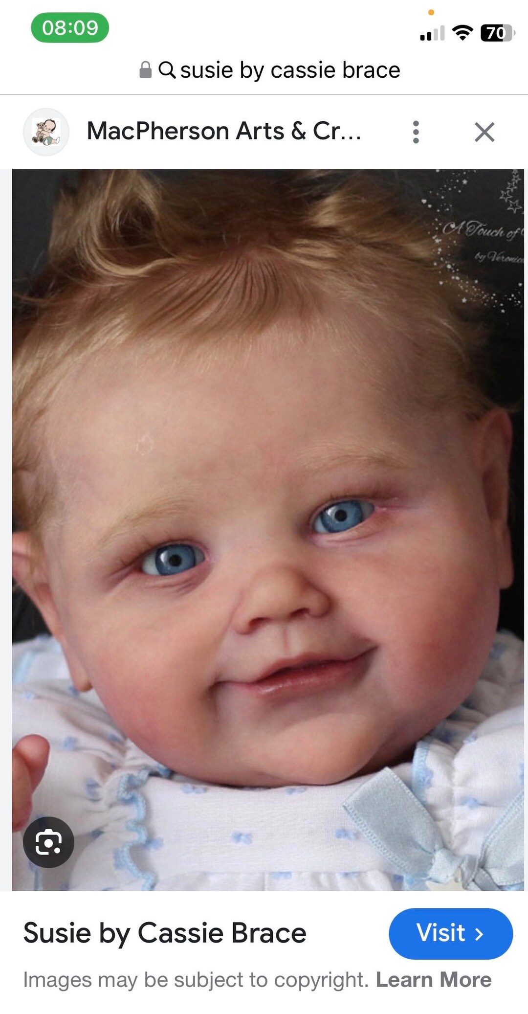 Reborn Baby Girl Susie by Vahni Gowing a Available as a Custom Order - Etsy