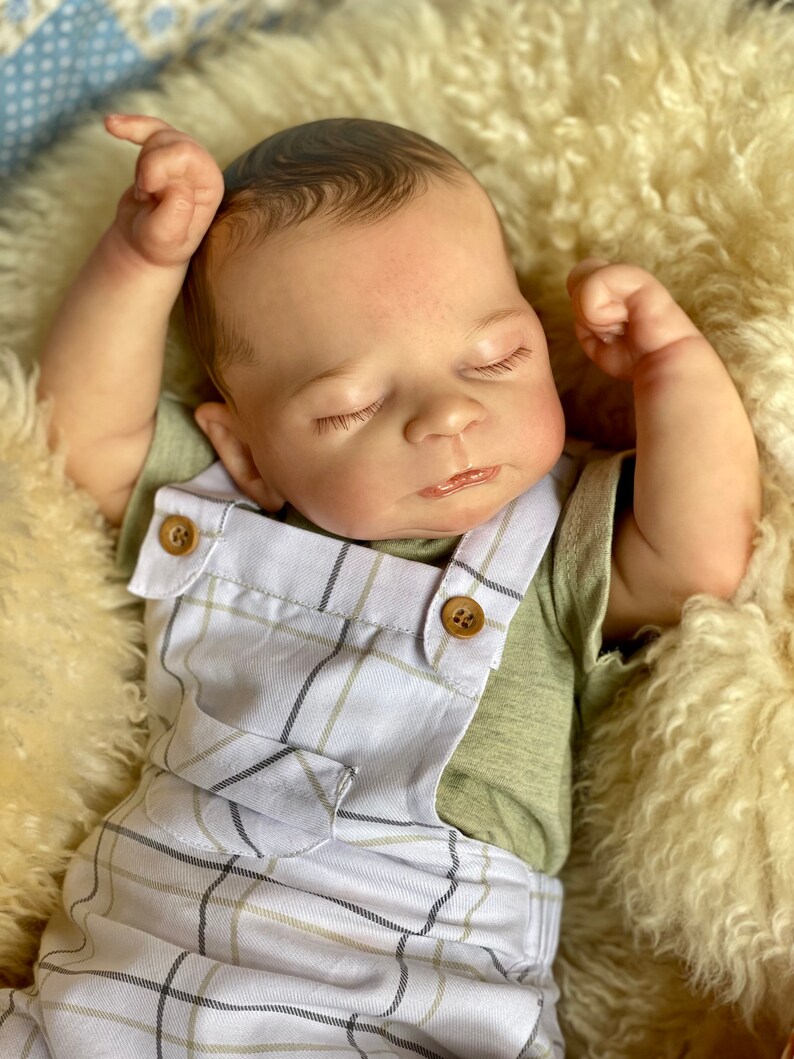 Reborn baby boy Timothy by Vahni Gowing 7lb | Etsy