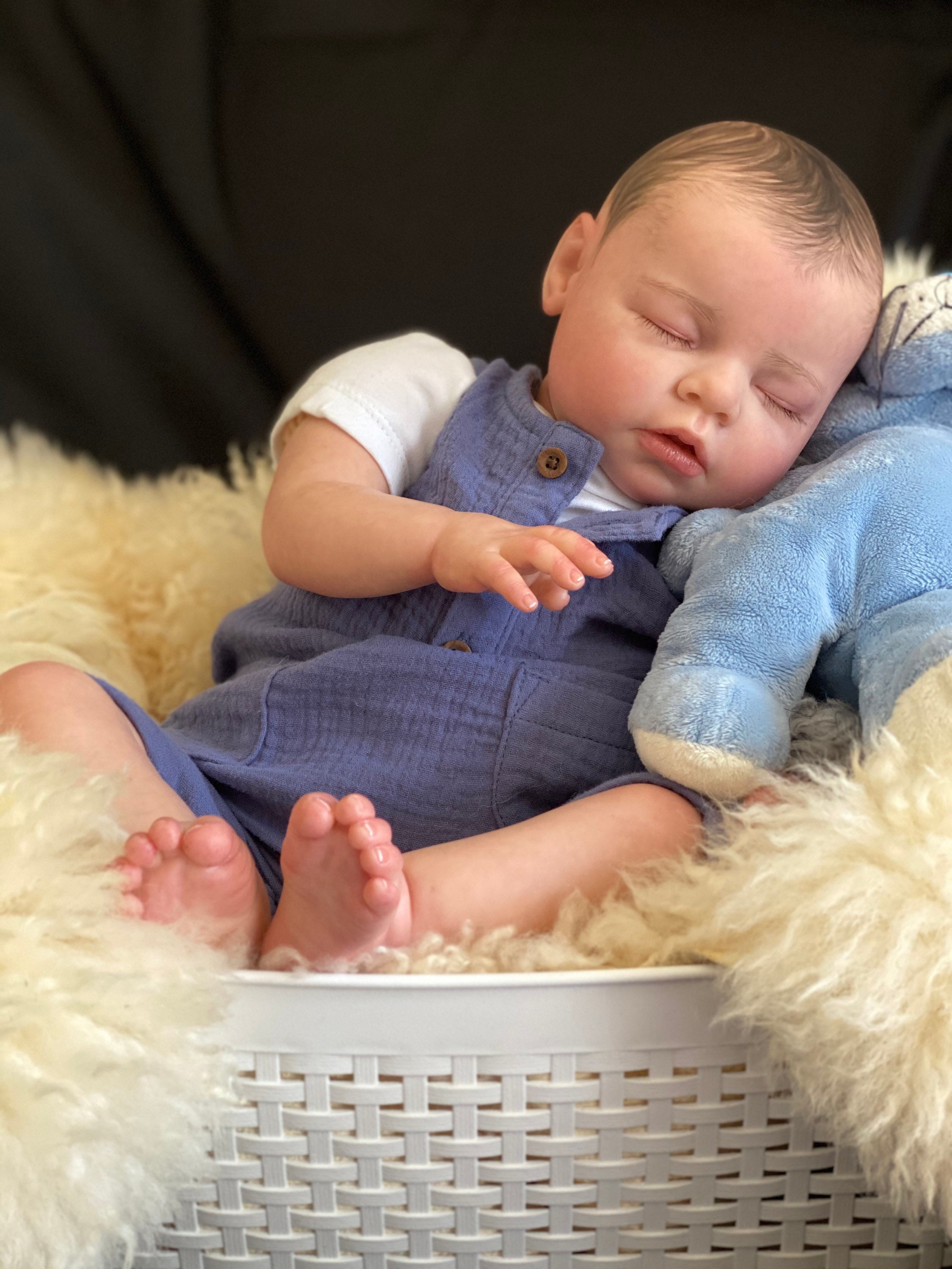 Reborn Baby Boy Noah by Vahni Gowing 7lb . CUSTOM MADE - Etsy UK