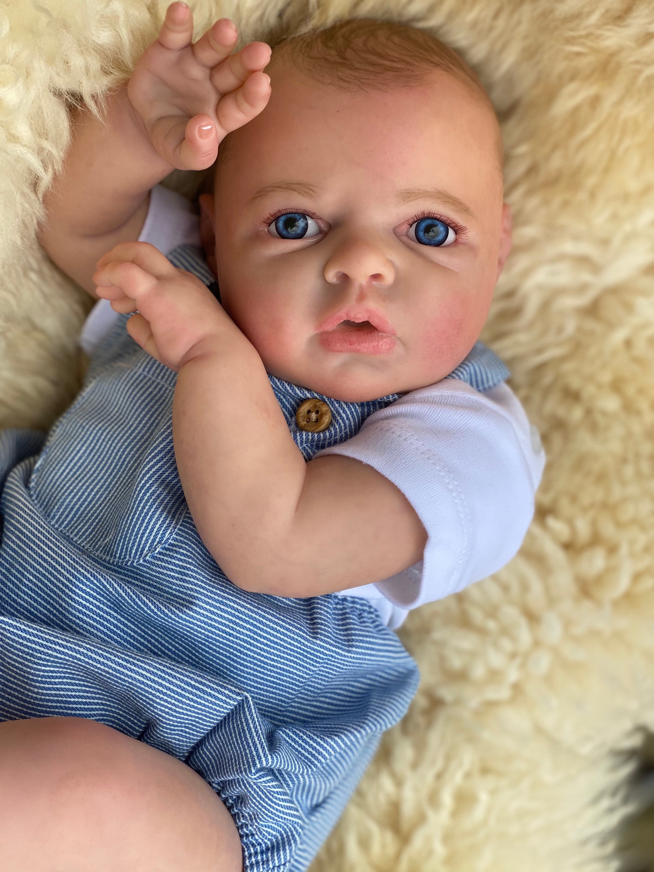 Reborn baby boy Noah Awake by Vahni Gowing CUSTOM MADE | Etsy