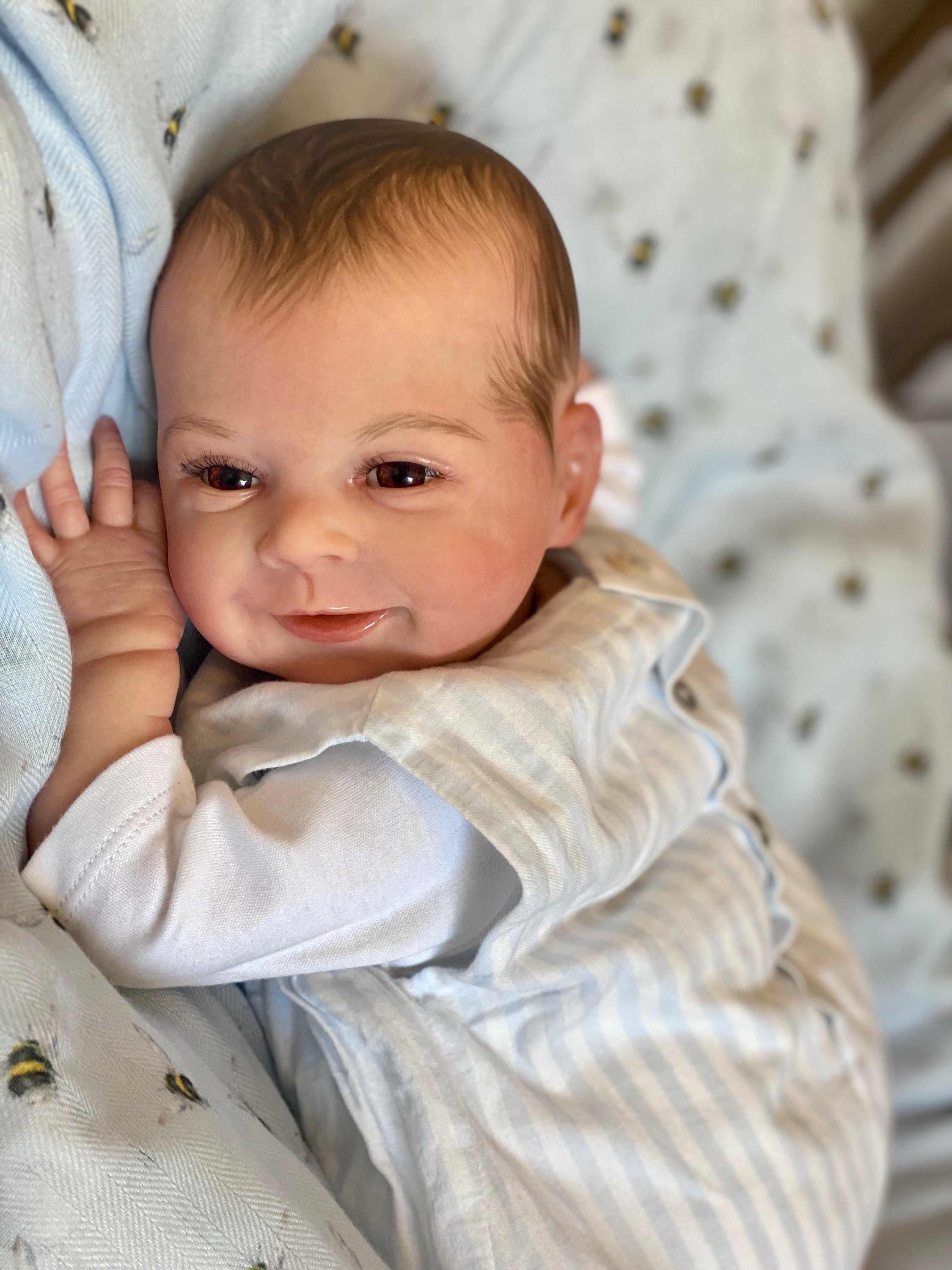 Reborn Baby Boy Sebastian by Vahni Gowing. Custom Order - Etsy