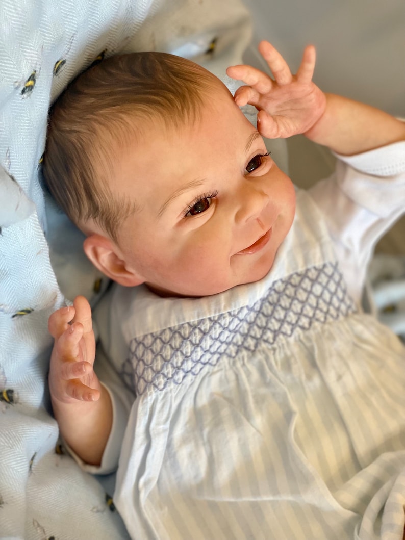 Reborn Baby Boy Sebastian by Vahni Gowing. Custom Order - Etsy