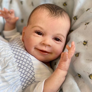 Reborn Baby Boy Sebastian by Vahni Gowing. Custom Order - Etsy