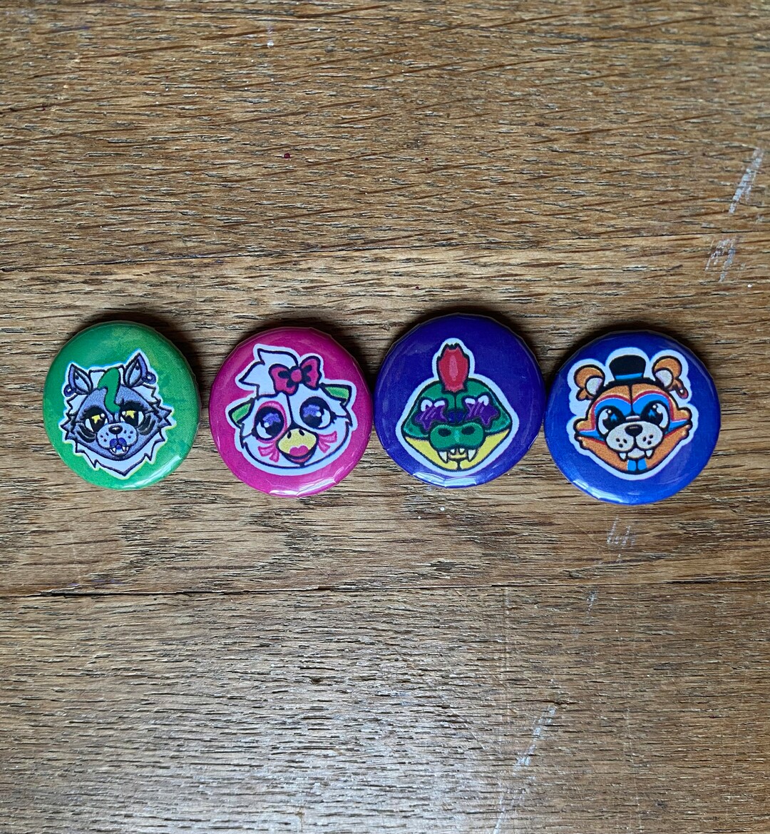 FNAF Security Breach Pins - Etsy