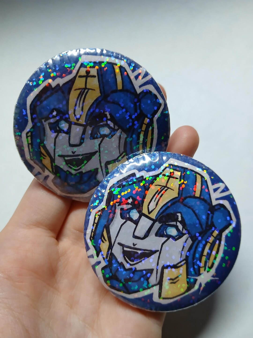 Sentinel Prime Holo Pin - Etsy