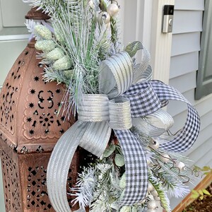 Christmas Gift-holiday Gift-bow-holiday Bow-christmas Table Centerpiece ...