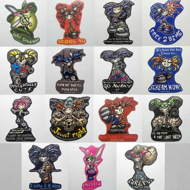 Goth Stickers - Etsy