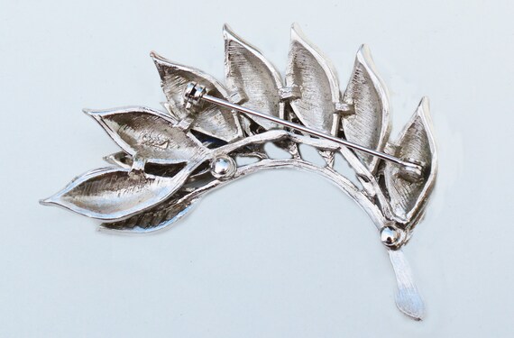 Vintage Coro Tree Branch Shaped Pin Brooch - Gem