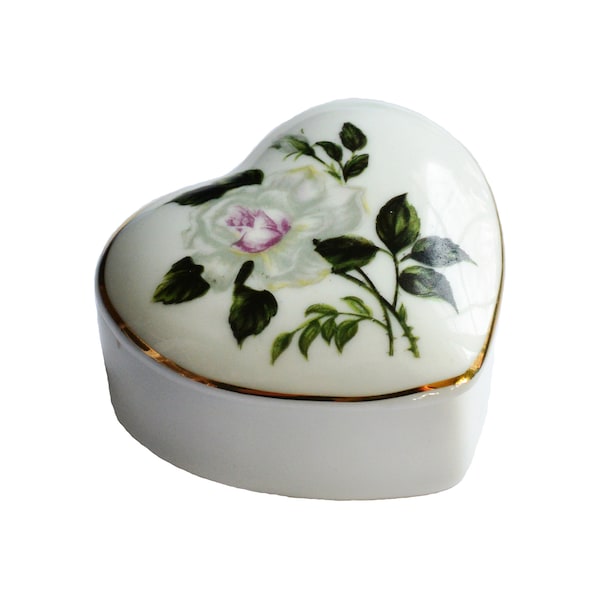 Porcelain Heart Box - Etsy