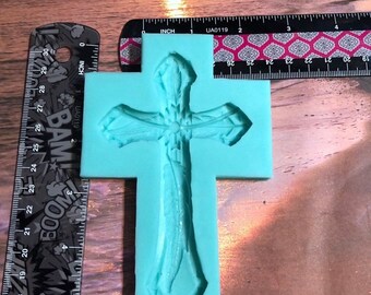 Large Silicone Cross Mold | Etsy