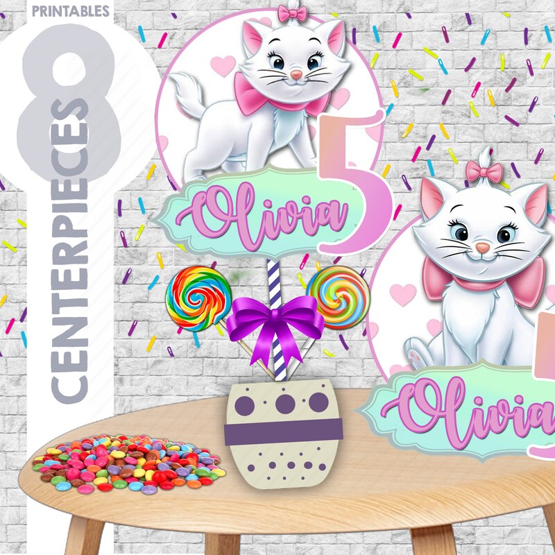 Marie the Cat Decorations - Etsy