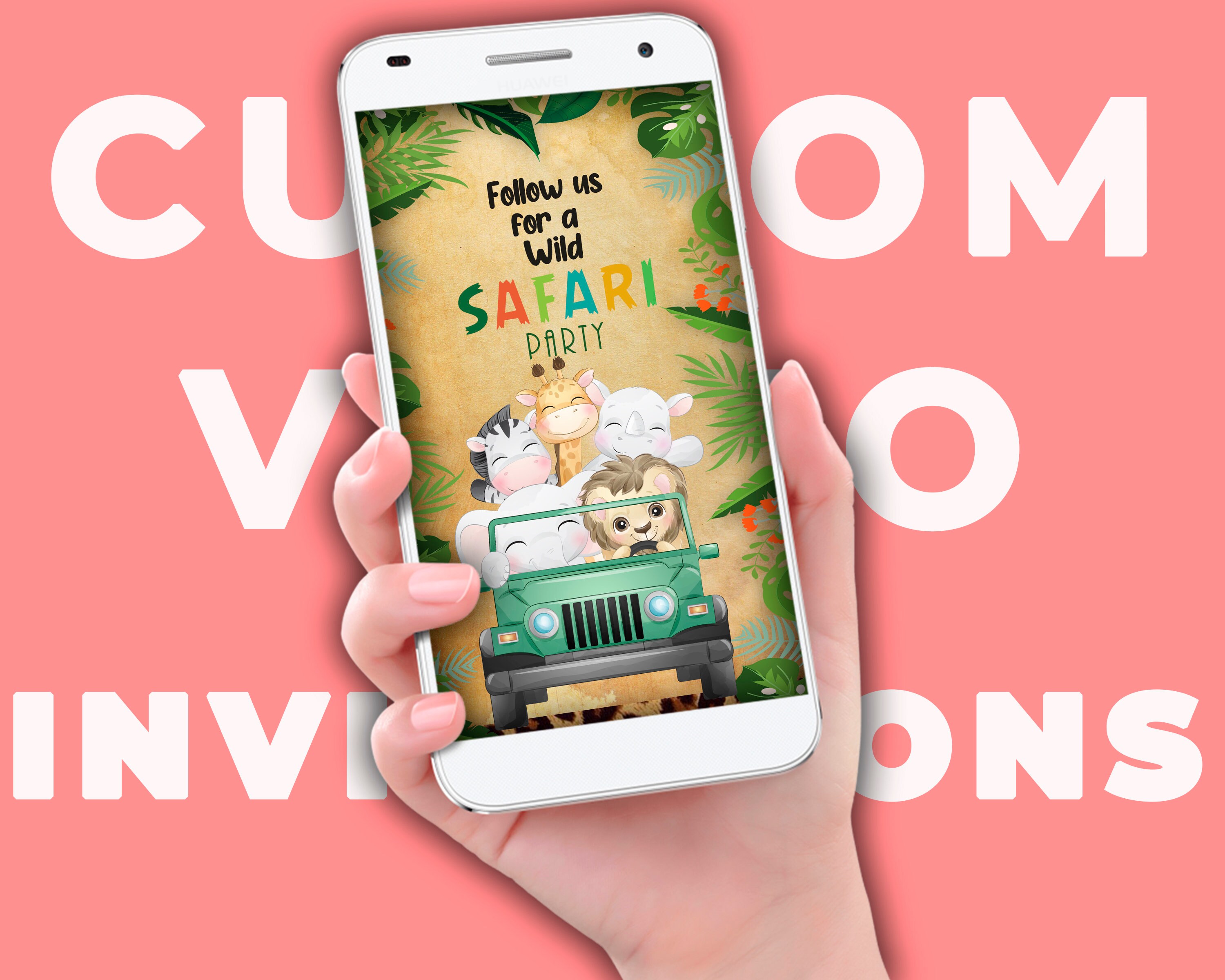 Custom Digital & Video Birthday Invitations - Etsy