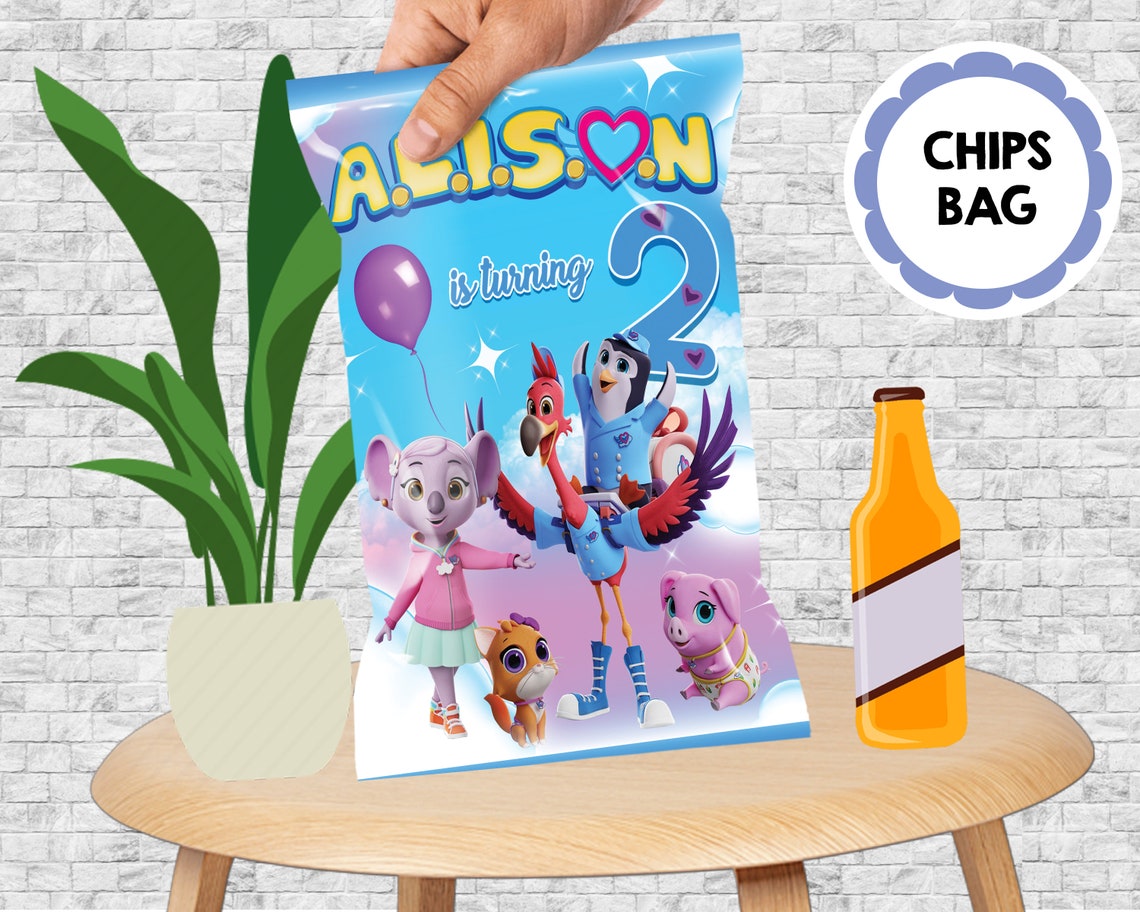 Printable Kids Birthday Party Set: TOTS - Etsy