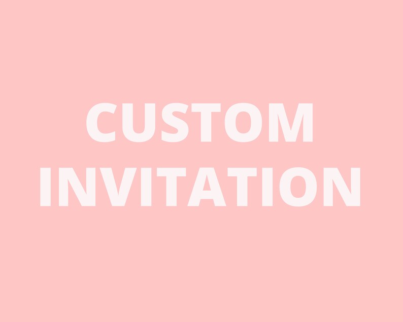 Custom Digital & Printable Birthday Invitations - Etsy