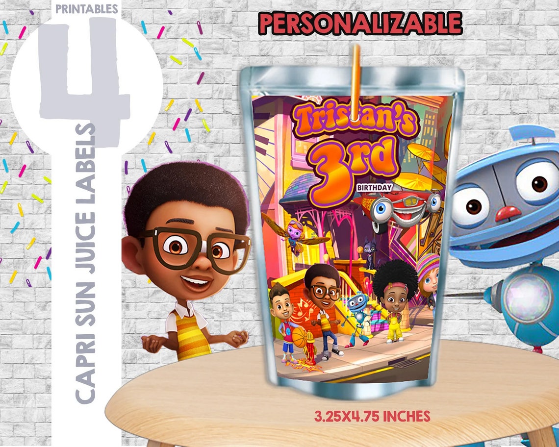 Printable Kids Birthday Party Set: Motown Magic - Etsy