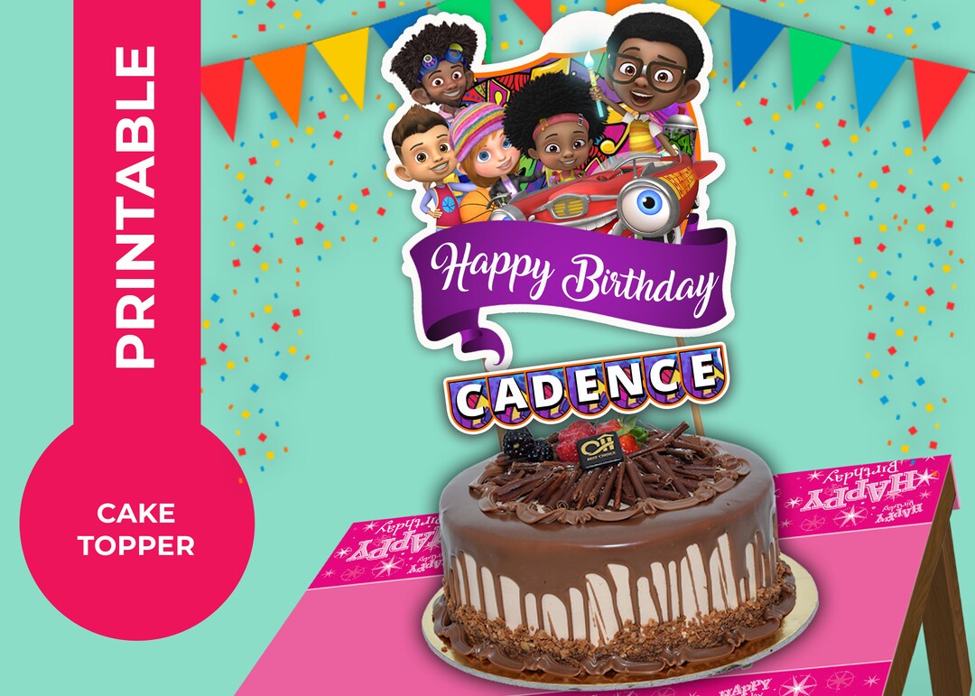 Motown Magic Printable Cake Topper, Digital Cake Topper, Personalized ...