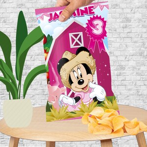 Printable Kids Birthday Party Set: Minnie Farm - Etsy
