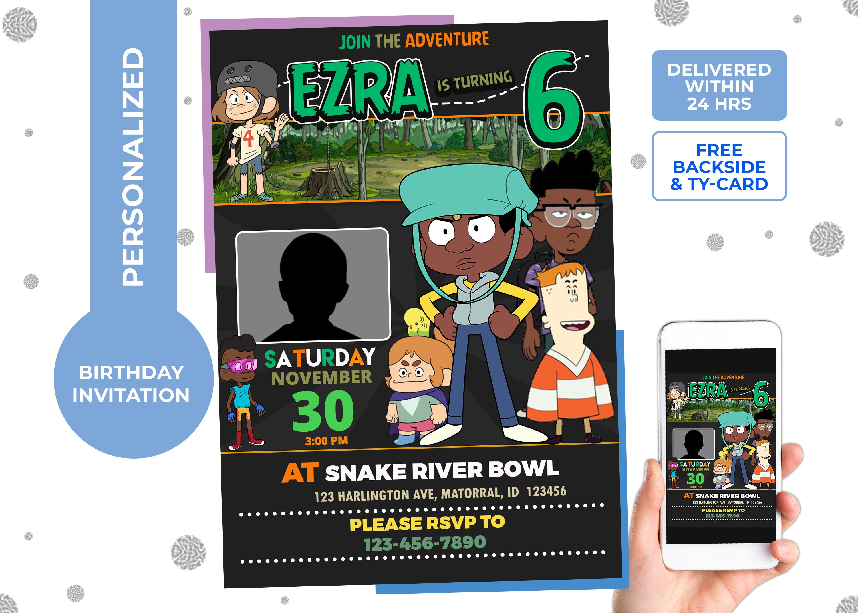 Craig of the Creek Invitation Craig of the creek birthday | Etsy