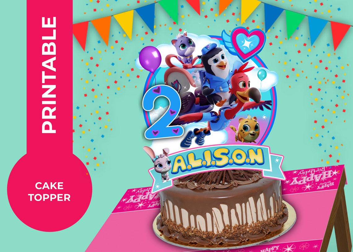 Printable Kids Birthday Party Set: TOTS - Etsy