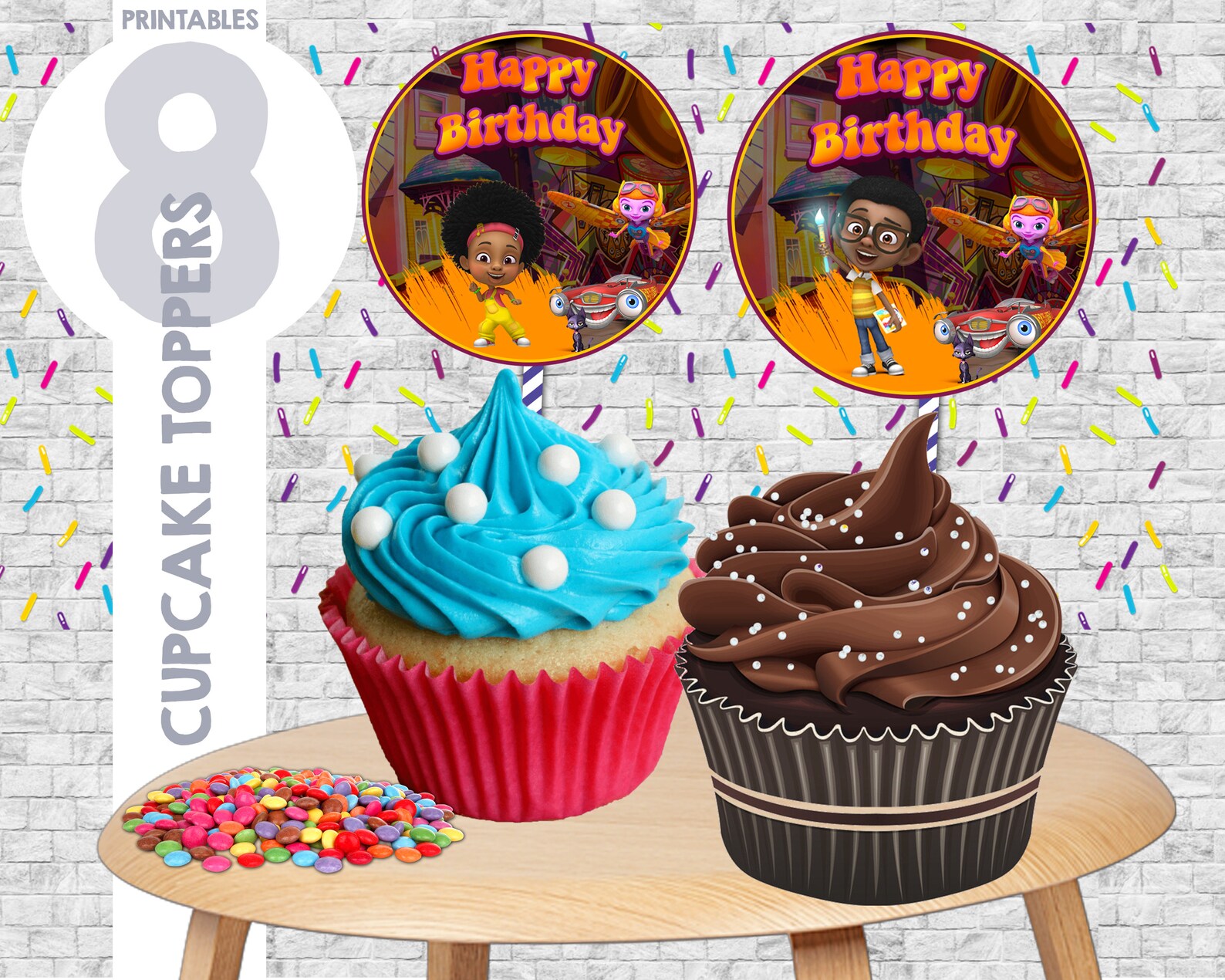 Printable Kids Birthday Party Set: Motown Magic - Etsy