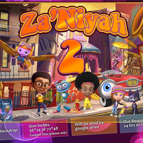 Printable Kids Birthday Party Set: Motown Magic - Etsy