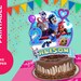TOTS Printable Cake Topper Digital Cake Topper Personalized - Etsy